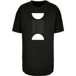 Merchcode Damen T-Shirt &raquo; Ladies Abstract Lines T-Shirt&laquo; 1 Stk. XL