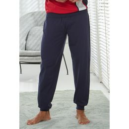 H.I.S. H.I.S Herren Pyjama &raquo;Schlafanzug f&uuml;r Herren&laquo; 1 St&uuml;ck, 2 tlg. Schlafanzug mit breitem Streifen bunt 44/46 (S)
