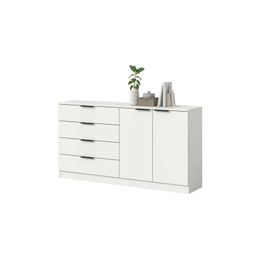 H&ouml;ffner Sideboard Kopenhagen &brvbar; wei&szlig; &brvbar; Ma&szlig;e (cm): B: 148 H: 80 &raquo; H&ouml;ffner