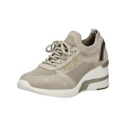 Mustang Shoes Damen Sneaker &raquo; Sneaker Lederimitat&laquo; beige 40