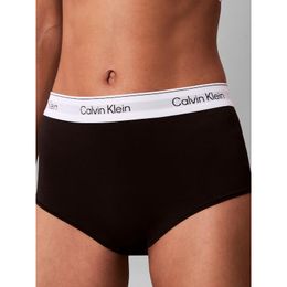 Calvin Klein Underwear Damen Panty &raquo;MODERN COTTON&laquo; mit breitem B&uuml;ndchen schwarz S (36)