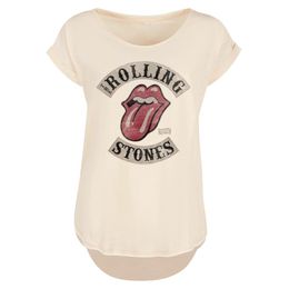 F4NT4STIC Long Cut T-Shirt The Rolling Stones Tour '78 in Whitesand | Gr.: M