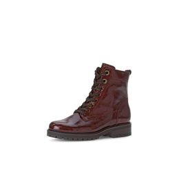Gabor Schn&uuml;rstiefeletten in rot | Gr.: 39