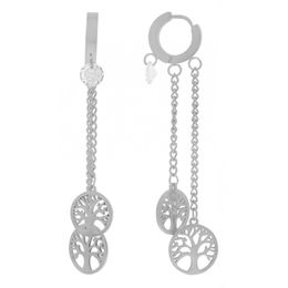 Adelia&acute;s Paar Ohrh&auml;nger ADELIA&acute;S "Damen Ohrh&auml;nger aus Edelstahl &Oslash; 5 mm", silber, Ohrringe, Damen, Damen, Edelstahl