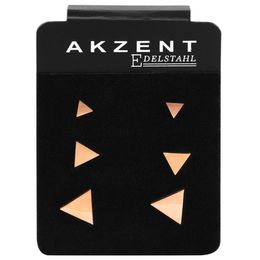 Adelia&acute;s Paar Ohrh&auml;nger ADELIA&acute;S "Damen Ohrstecker aus poliertem Edelstahl", silber, Ohrringe, Damen, Damen, Edelstahl