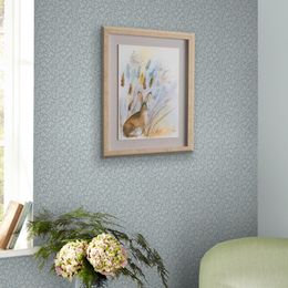 Vliestapete Laura Ashley "Sweet Alyssum", blau, B:0,52m H:10m L:10m, Vlies, Tapeten, 10mx52cm (ca. 5m2)