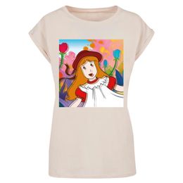 F4NT4STIC T-Shirt Alice im Wunderland Double Alice in Whitesand | Gr.: 4XL