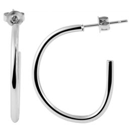 Adelia&acute;s Paar Ohrh&auml;nger ADELIA&acute;S "Damen Ohrstecker aus Edelstahl", silber, Ohrringe, Damen, Damen, Edelstahl