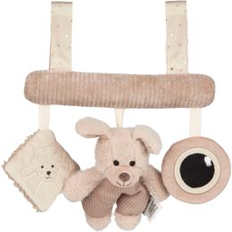 Greifspielzeug Sterntaler "Bauernhof", beige (sand), Greifspielzeug, KinderB:25cm H:19,5cm, Baumwolle, Polyester, zum Aufh&auml;ngen, B:25cm H:19,5cm