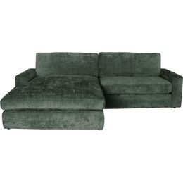 Ecksofa Alina "Monma", tannengr&uuml;n hnu 353, B:284cm H:84cm T:172cm, Boucle HNU (90%Polyester 10% Rayon), Sofas, Ecksofa, kann auch spielgelverkehrt aufgebaut werden