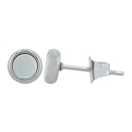 Adelia&acute;s Paar Ohrh&auml;nger ADELIA&acute;S "Damen Ohrstecker aus Edelstahl &Oslash; 6 mm", silber, Ohrringe, Damen, Damen, Edelstahl
