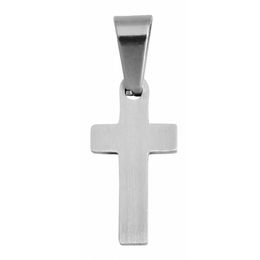Adelia&acute;s Kettenanh&auml;nger ADELIA&acute;S "trendiger Kreuz Anh&auml;nger aus Edelstahl", silber, Schmuckanh&auml;nger, Damen, Edelstahl, Kettenanh&auml;nger