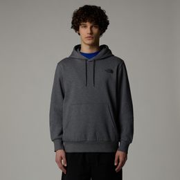 Kapuzensweatshirt The North Face "M SIMPLE DOME REGULAR HOODIE", Herren, Gr. XXL, grau (tnf medium grau heather), Sweatware, Obermaterial: 74% Baumwolle, 26% Polyester, bedruckt, unifarben, Rippb&uuml;ndchen, Sweatshirts, mit K&auml;ngurutasche, mit Kapuze und Kordelzug, aus Baumwollmischung