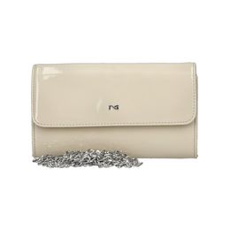 Clutch Nero Giardini "Nero Giardini Taschen Lederimitat", Damen, Gr. onesize, braun (latte), Lederimitat, Taschen