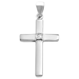 Adelia&acute;s Kettenanh&auml;nger ADELIA&acute;S "modischer Kreuz Anh&auml;nger aus 925 Sterling Silber", silber, Schmuckanh&auml;nger, Damen, Silber 925 (Sterlingsilber), Kettenanh&auml;nger