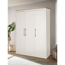 Kleiderschrank OTTO HOME "B&uuml;sum Schlafzimmer Schrank Otto&acute;s Choice", wei&szlig;, B:150cm H:210cm T:60cm, MDF, Spanplatte, Schr&auml;nke, Kleiderschrank, Schlafzimmerschrank Landhaus Design Garderobe Schrank Bestseller