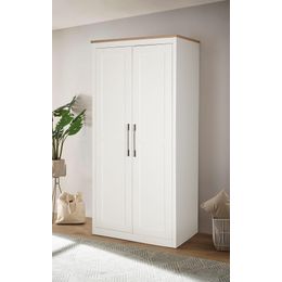 Kleiderschrank OTTO HOME "B&uuml;sum Schlafzimmer Schrank Otto&acute;s Choice", wei&szlig;, B:100cm H:210cm T:60cm, MDF, Spanplatte, Schr&auml;nke, Kleiderschrank, Schlafzimmerschrank Landhaus Design Garderobe Schrank Bestseller