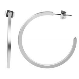 Adelia&acute;s Paar Ohrh&auml;nger ADELIA&acute;S "Damen Ohrstecker aus Edelstahl", silber, Ohrringe, Damen, Damen, Edelstahl