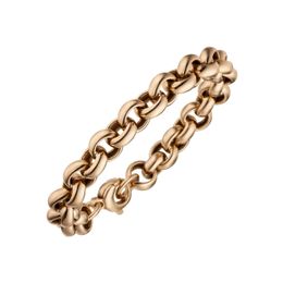 Armband Jobo, rosa (ros&eacute;goldfarben), Armb&auml;nder, Damen, 21cm, Silber 925 (Sterlingsilber), Armband, 925 Silber ros&eacute;gold vergoldet 21 cm