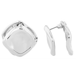 Adelia&acute;s Paar Ohrh&auml;nger ADELIA&acute;S "Damen Ohrstecker aus Edelstahl", silber, Ohrringe, Damen, Damen, Edelstahl