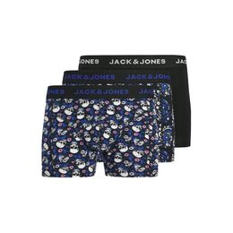 Jack & Jones Jack & Jones Boxer shorts 'JACFLOWER SKULL' male Black size XS