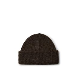 Selected Beanie female Brown size One Size