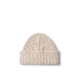 Selected Beanie female White size One Size