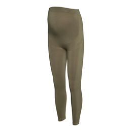 Umstandsleggings MAMALICIOUS "MLTIA JEANNE LEGGING NOOS A.", Damen, Gr. L/XL, N-Gr, kalamata, Jersey, Obermaterial: 72% Nylon, 21% Polyamid, 7% Elasthan, unifarben, regular fit normal, Hosen