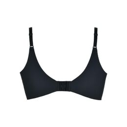 B&uuml;gel-BH Naturana "Back Smoother", Damen, Gr. 85, Cup E, schwarz, Obermaterial: 84% Polyester, 16% Elasthan, Basic, bequem, BHs B&uuml;gel-BH, ohne B&uuml;gel, unsichtbar, bequem, elastisch, nahtloser Schnitt