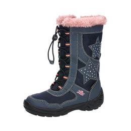 Winterstiefel Lico "Winterboot Cathrin", M&auml;dchen, Gr. 39, blau, Synthetik, Schuhe Winterstiefel