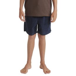 Bermudas Quiksilver "Taxer", Jungen, Gr. 16, blau (schwarz navy), 100% Baumwolle, Hosen Bermudas