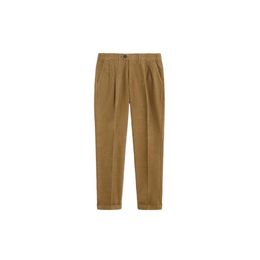 Scalpers Pleat-Front Pants 'Velaz' male Beige size 50
