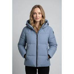 Steppjacke Luhta "EIRIKEN", Damen, Gr. 42, sky blau, Obermaterial: 97% Polyester, 3% Elasthan, Jacken Steppjacke, wasserabweisend, winddicht, atmungsaktiv