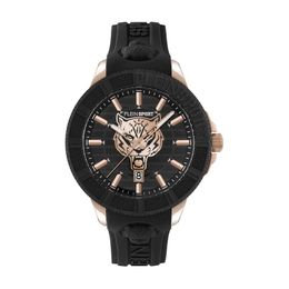 Plein Sport Analog Watch 'City Rush' male Black size One Size
