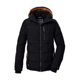 G.I.G.A. by Killtec Steppjacke "GW 27 MN QLTD JCKT", Damen, Gr. XXL, schwarz, Obermaterial: 100% Polyester;Futter: 100% Polyester;F&uuml;llung: 100% Polyester, G.I.G.A. DX BY KILLTEC, Jacken Steppjacke, Wind- und wasserabweisende Herrenjacke mit verstellbarer Kapuze