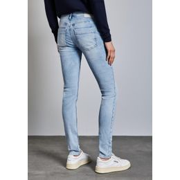 Gerade Jeans Street One, Damen, Gr. 28, L&auml;nge 28, super bleach washed, Jeans, 84% Baumwolle, 13% Polyester, 3% Elasthan, unifarben, lang, Jeans, Middle Waist