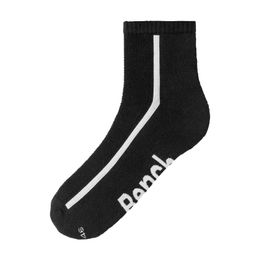 Tennissocken Bench., Herren, Gr. 39-42, 1x schwarz, 1x grau melange, 1x wei&szlig;, Baumwollmischung, uni, elastisch, Socken Tennissocken, mit Hochfersen- Frottee