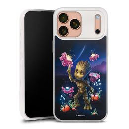 DeinDesign iPhone 17 Pro Max Handy Slim Case Silikon Handyh&uuml;lle transparent H&uuml;lle extra d&uuml;nn Baby Groot Marvel Guardians Of The Galaxy Silikon Slim Case