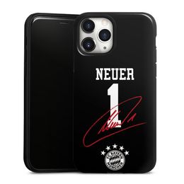 DeinDesign iPhone 11 Pro Handy Panzer Handyh&uuml;lle robuste Outdoor H&uuml;lle Schutzh&uuml;lle gl&auml;nzend Fcb Manuel Neuer Fc Bayern M&uuml;nchen Tough Case