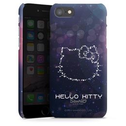 DeinDesign iPhone SE (2020) Handy Premium Case Smartphone Handyh&uuml;lle Schutzh&uuml;lle matt Hello Kitty Weltall Merchandise Premium Case