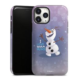 DeinDesign iPhone 11 Pro Handy Panzer Handyh&uuml;lle robuste Outdoor H&uuml;lle Schutzh&uuml;lle gl&auml;nzend Frozen Olaf Official Licensed Product Frozen Tough Case
