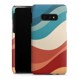 DeinDesign Galaxy S10e Handy Premium Case Smartphone Handyh&uuml;lle Schutzh&uuml;lle matt Ombre Wave Colour Premium Case