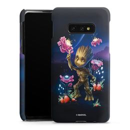 DeinDesign Galaxy S10e Handy Premium Case Smartphone Handyh&uuml;lle Schutzh&uuml;lle matt Baby Groot Marvel Guardians Of The Galaxy Premium Case