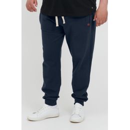 Jogginghose Blend "BHTilo Big & Tall", Herren, Gr. 4XL, US-Gr&ouml;&szlig;en, marineblaus, Sweatware, 60% Baumwolle, 40% Polyester, unifarben, regular fit normal, Hosen Jogginghose, Bequeme Sweathose in gro&szlig;en Gr&ouml;&szlig;en