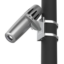 Derksen PHOS 25 pole mount, outdoor, Silbern, 22 W, 1570 Lumen, IP64, PSU separat platzierbar