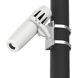 Derksen PHOS 85 pole mount, outdoor, Silbern, 80 W, 4370 Lumen, IP64, PSU separat platzierbar