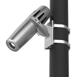 Derksen PHOS 65 pole mount, outdoor, Silbern, 60 W, 3910 Lumen, IP64, PSU separat platzierbar