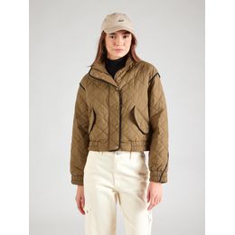 V&eacute;ro Moda Vero Moda Jacke 'VMVILMA' Damen Gr&ouml;&szlig;e L khaki / schwarz