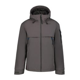 Skijacke Luhta "Luhta Softshell jacke Kotkavuori", Herren, Gr. 54, grau (bleigrau), 95% Polyester, 5% Elasthan, Jacken Skijacke