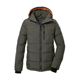 G.I.G.A. by Killtec Steppjacke "GW 27 MN QLTD JCKT", Damen, Gr. XL, olivgr&uuml;n, Obermaterial: 100% Polyester;Futter: 100% Polyester;F&uuml;llung: 100% Polyester, G.I.G.A. DX BY KILLTEC, Jacken Steppjacke, Wind- und wasserabweisende Herrenjacke mit verstellbarer Kapuze